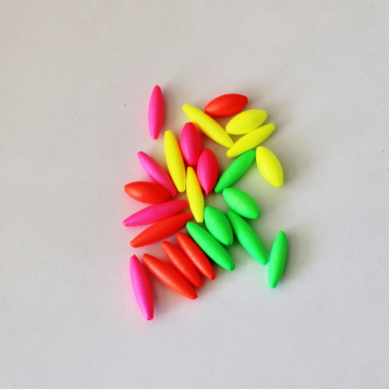 Discount CHXFOAM Oliver shape pink/red/yellow/orange fishing floats ...